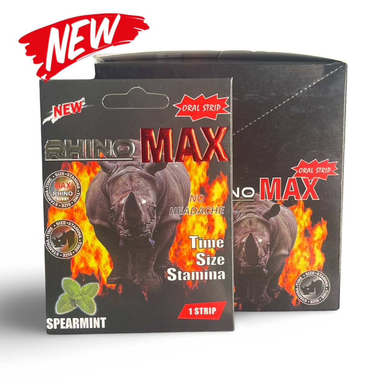 Rhino Max oral strip full box (30strip) – Rhinoextreme