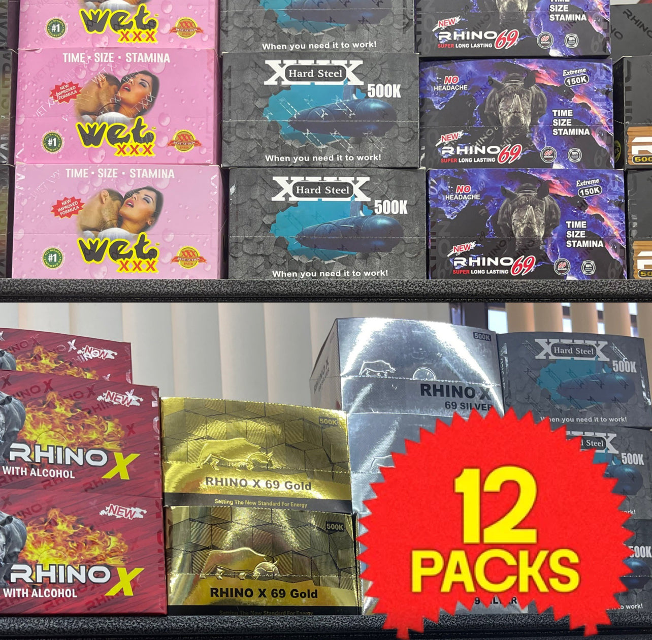 Rhino liquid shots whole box – Rhinoextreme