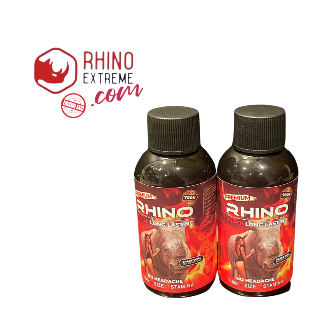 Premium fire red RHINO 700k (2 bottles) – Rhinoextreme