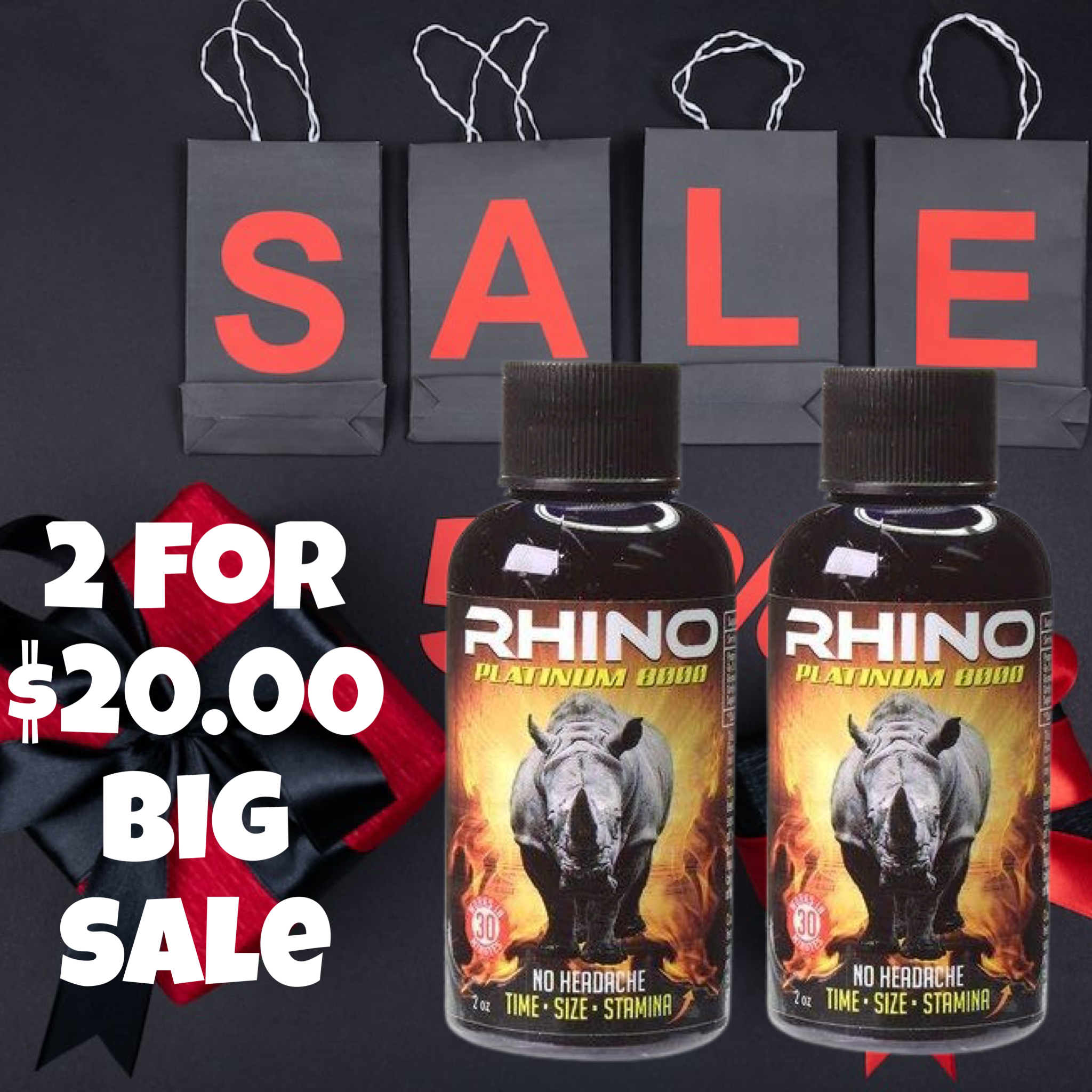 Rhino platinum 2 count – Rhinoextreme