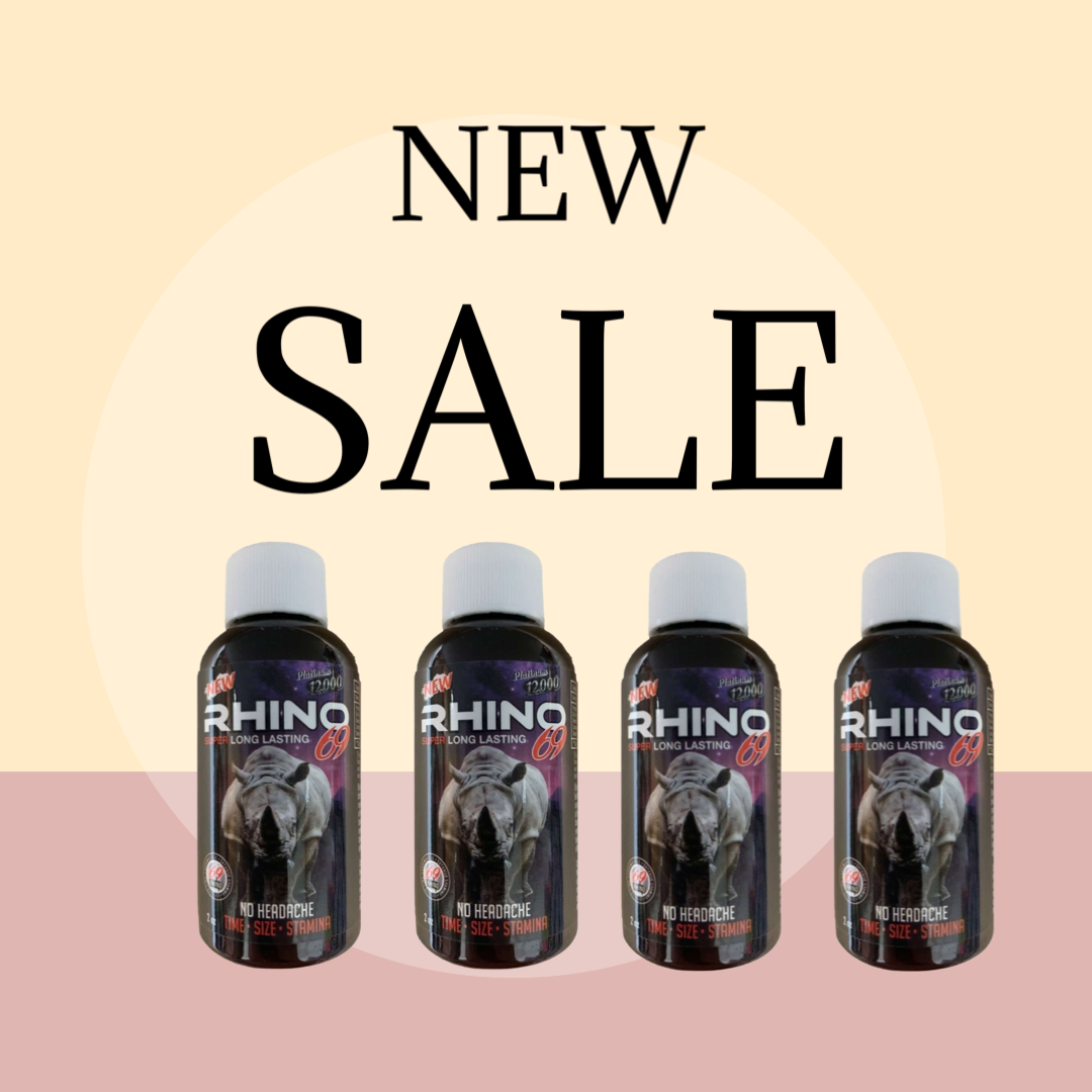 4 Pack Rhino 69 Extra Platinum Liquid Shots | Rhino 69 | Rhinoextreme